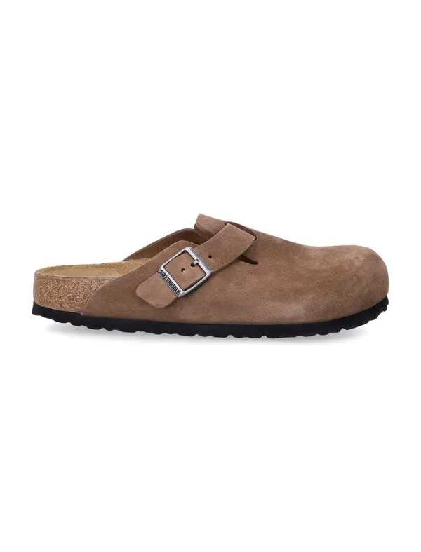 BIRKENSTOCK Flat Shoes - Dark Tea