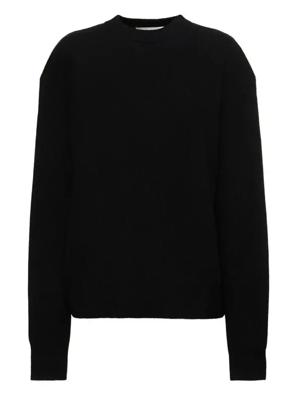 THE FRANKIE SHOP Rafaela Wool Oversized Sweater - Black
