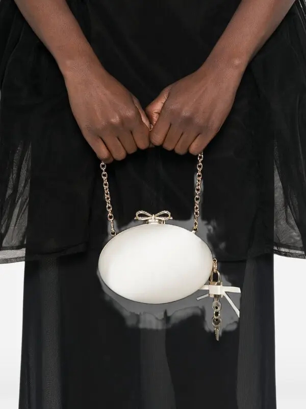 SELF-PORTRAIT Satin Clutch