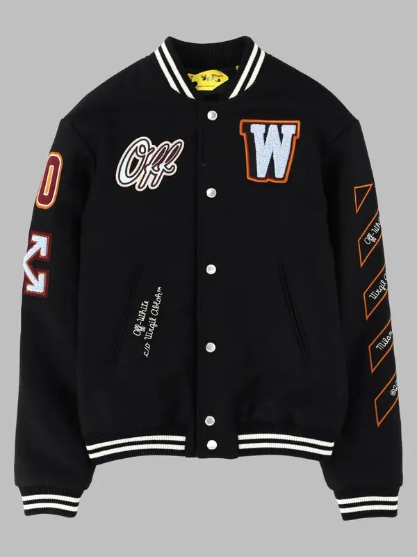 Off-White Off W Patch Varsity - Black