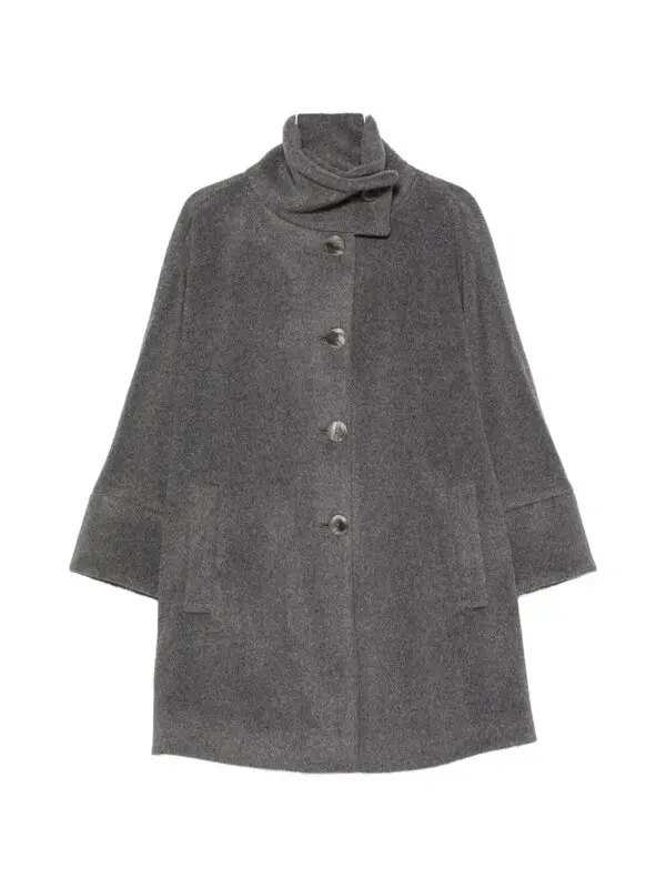 Emporio Armani Wool Coat - Grey