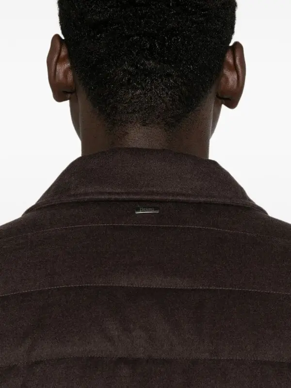 Herno Zipped Down Jacket - Brown