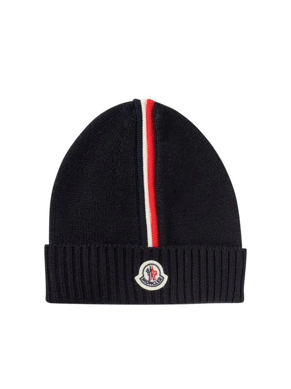 Moncler Beanie Hat With Logo