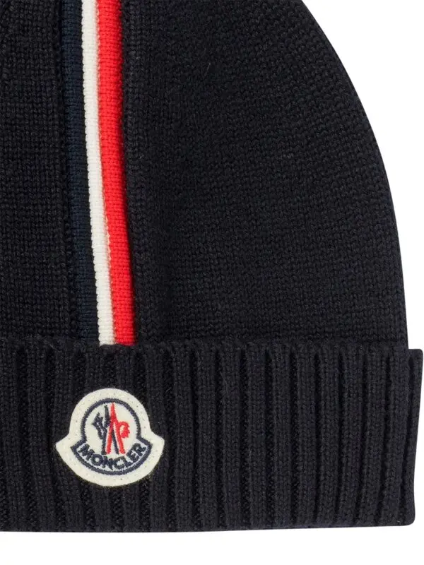 Moncler Beanie Hat With Logo