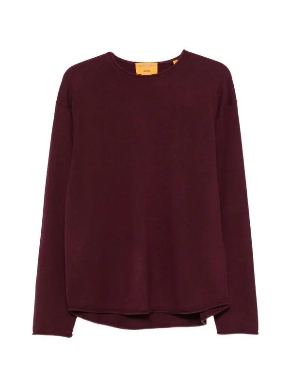 Guest In Residence Cashmere Crewneck Sweater - Bordeaux