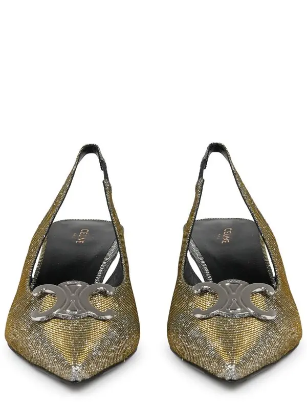 Celine Alma Triomphe Iridescend Slingback 50