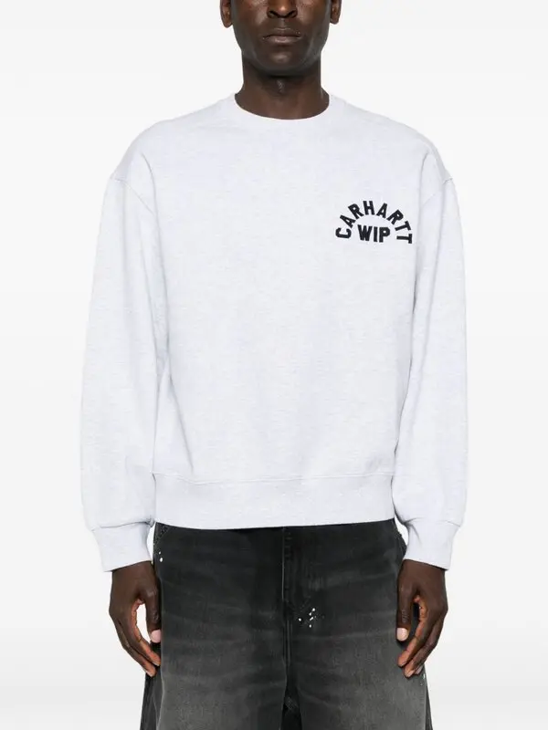 Carhartt Work In Progress Logo Cotton Sweatshirt