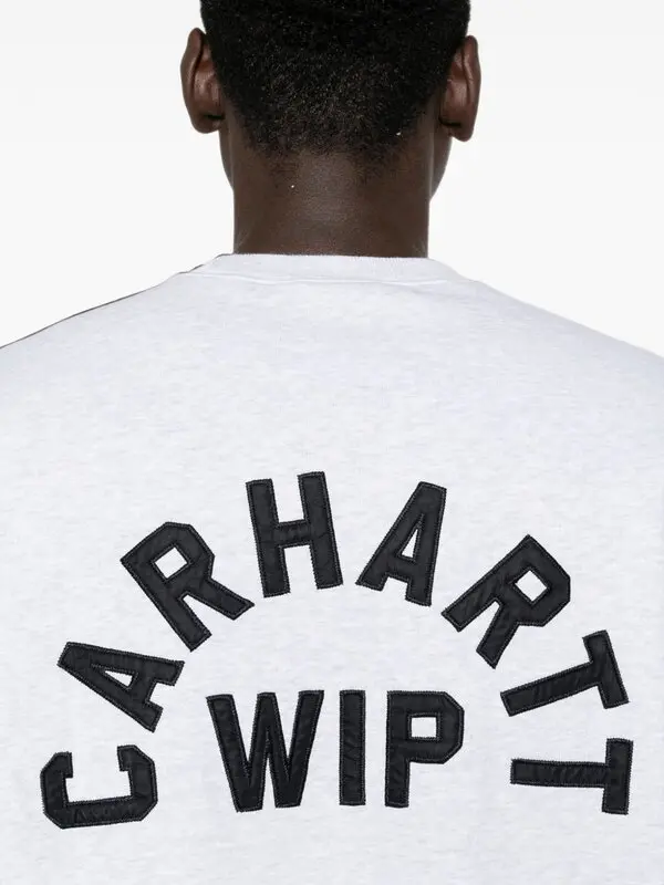 Carhartt Work In Progress Logo Cotton Sweatshirt