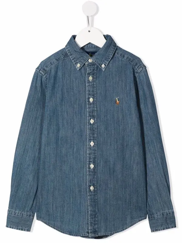 Polo Ralph Lauren Camicia Denim - Blue