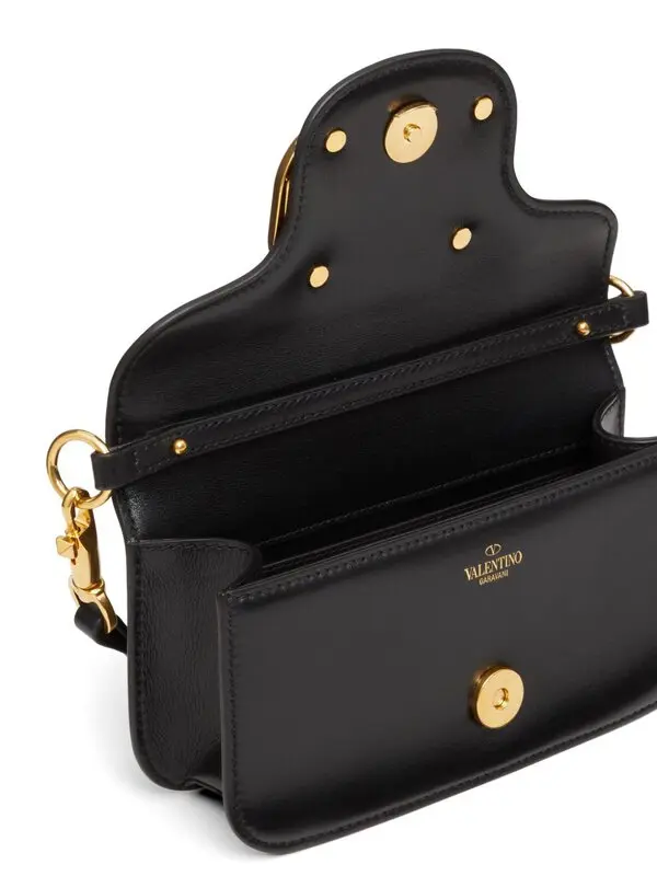 Valentino Garavani Locò Small Leather Shoulder Bag
