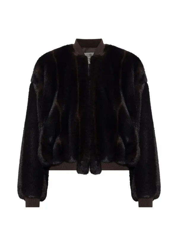 MAISON MARGIELA Faux Fur Jacket