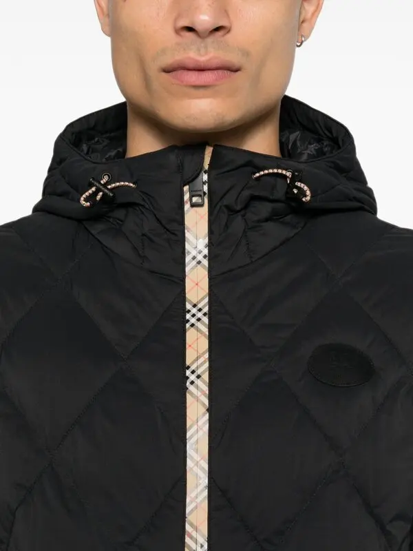 Burberry Hescott Nylon Blouson Jacket - Black