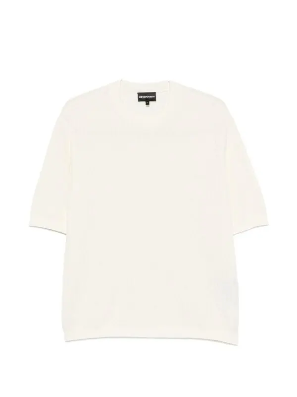 Emporio Armani Cotton Crewneck Sweater