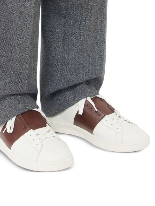 Valentino Garavani Open Royco Leather Sneakers