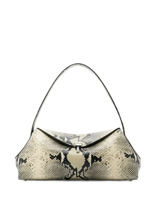 TOTEME T Lock Leather Shoulder Bag
