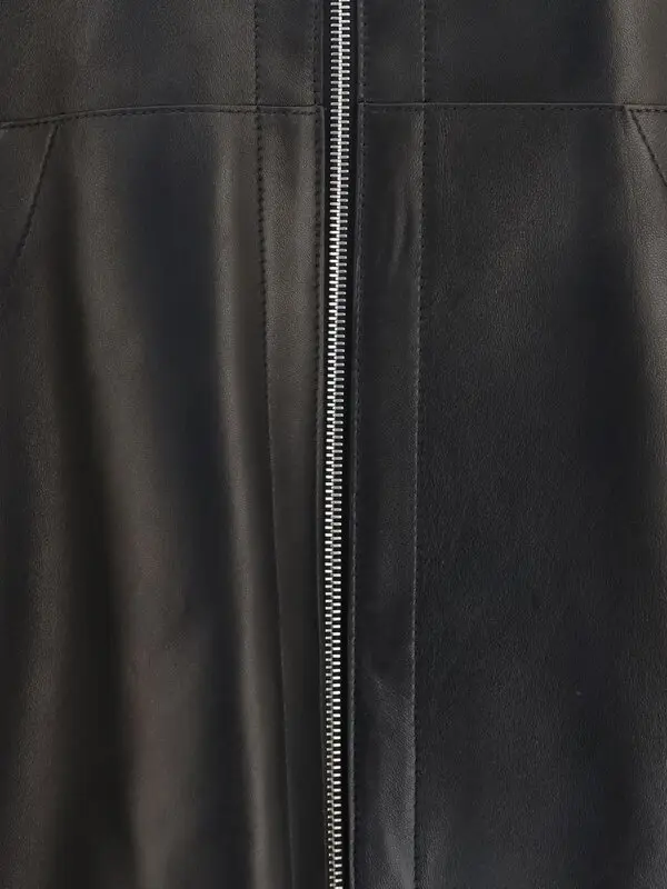 Khaite Darlo Leather Jacket