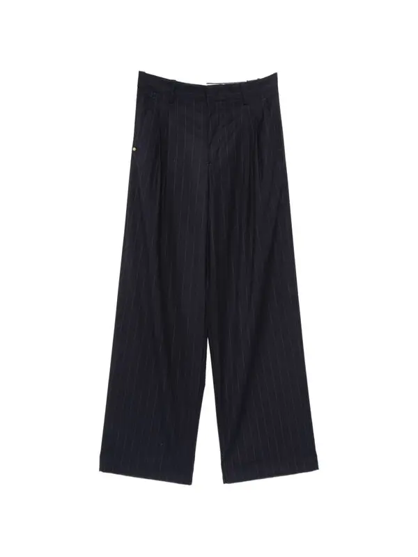 WHITE SAND Wide Leg Trousers