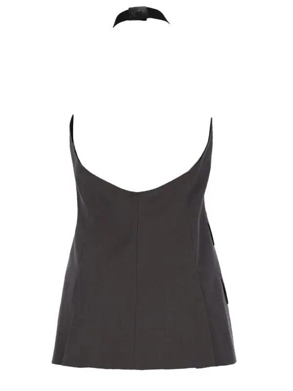 Max Mara Sleeveless Wool Top