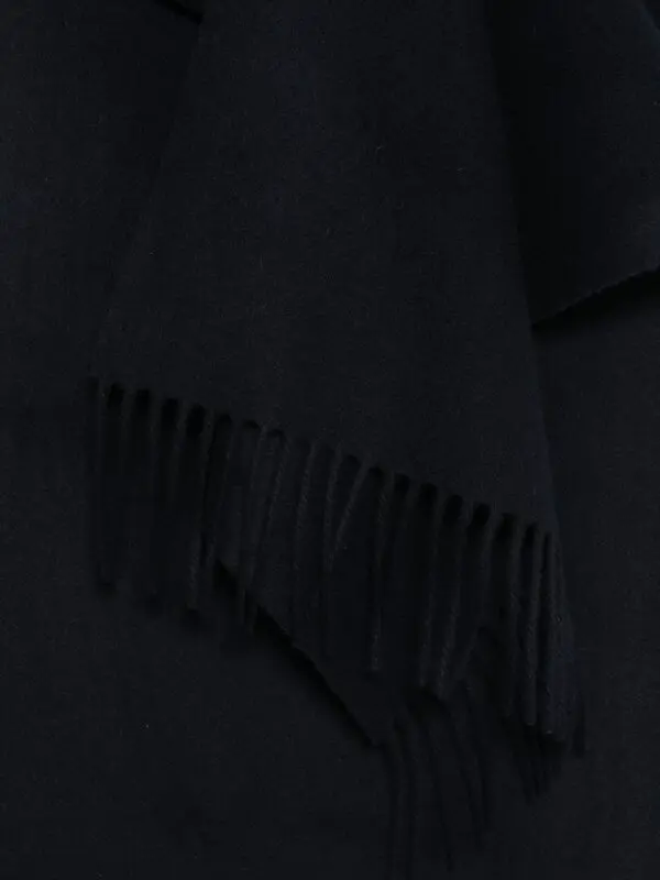 Closed Wool Scarf - Ink