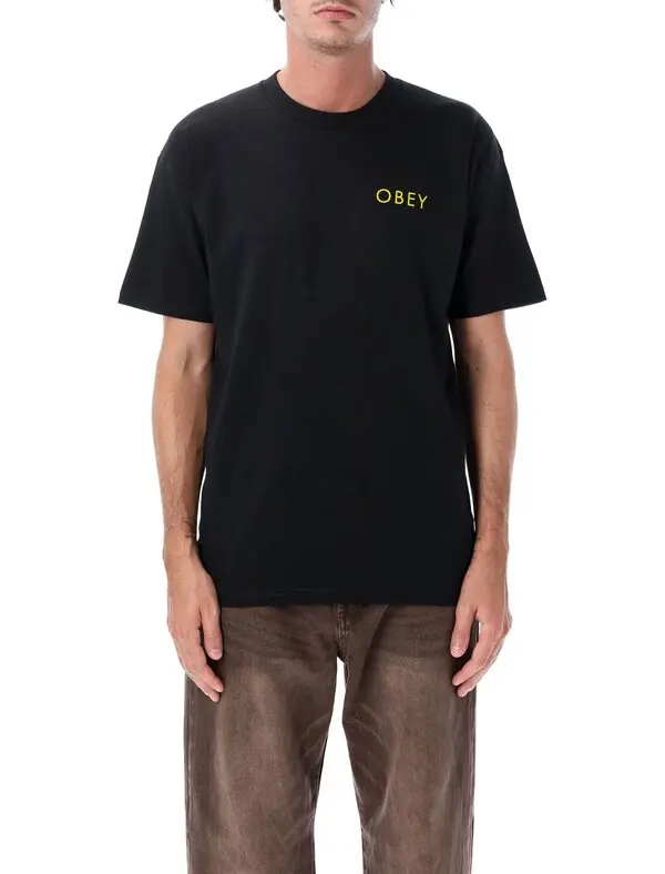 Obey T Shirts And Polos - Nero