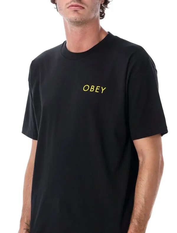 Obey T Shirts And Polos - Nero
