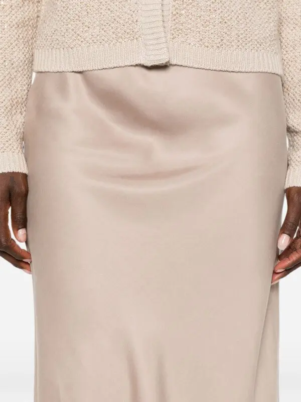 Fabiana Filippi Long Skirt - Brown
