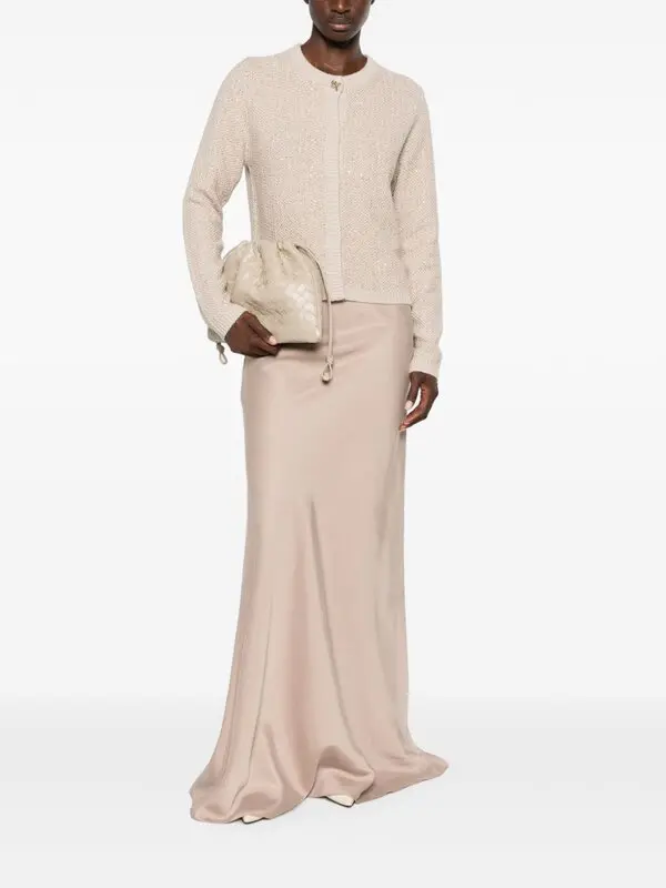 Fabiana Filippi Long Skirt - Brown