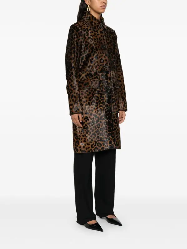 TOTEME Leather Coat