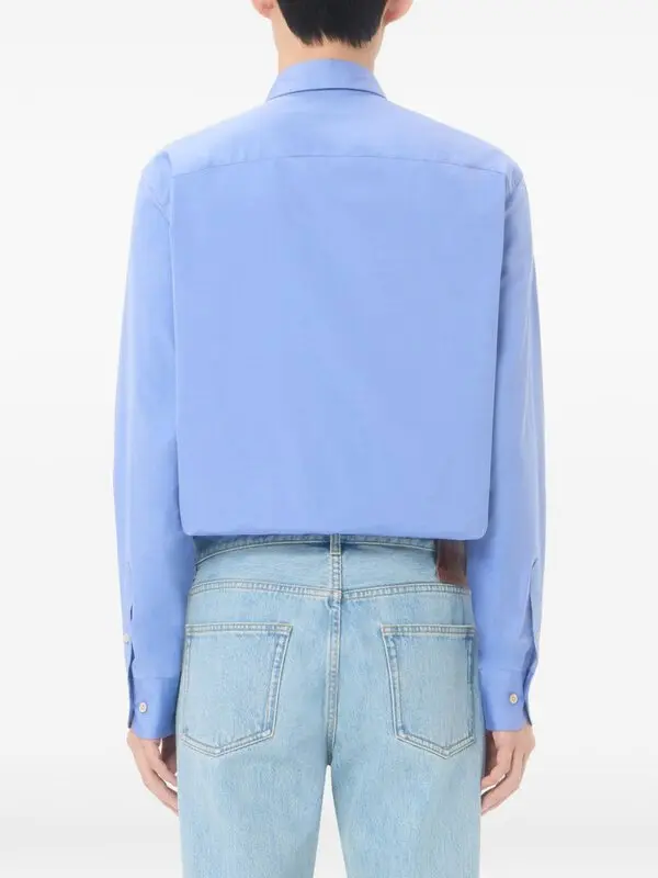Valentino Garavani V Gold Cotton Shirt