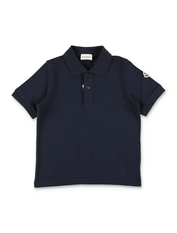 Moncler T Shirts And Polos - Blu