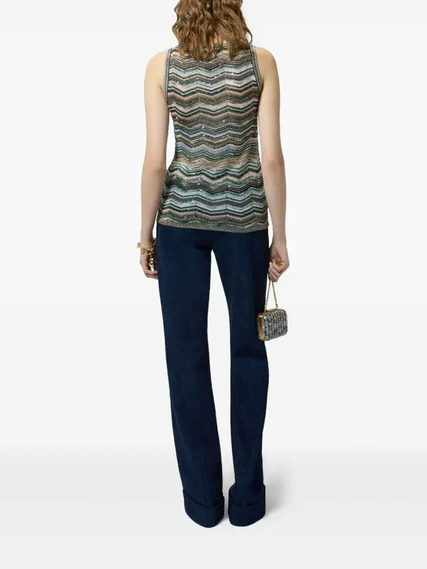 Missoni Zig Zag Motiv Top