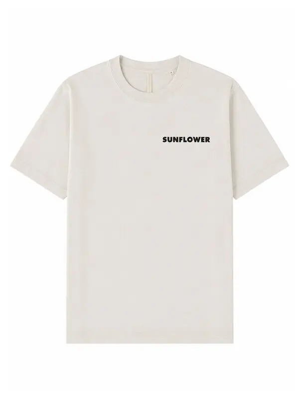SUNFLOWER T Shirt Con Logo