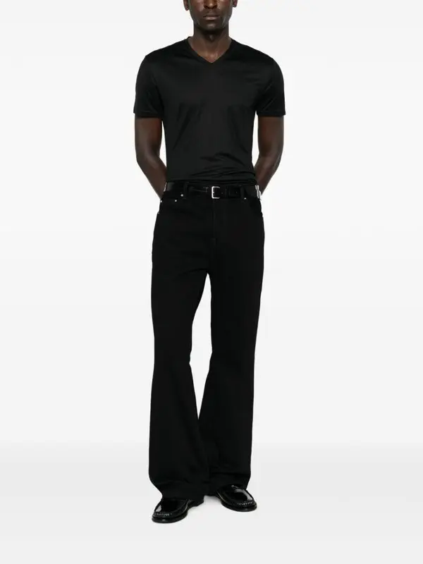 Gucci Silk V Necked T Shirt
