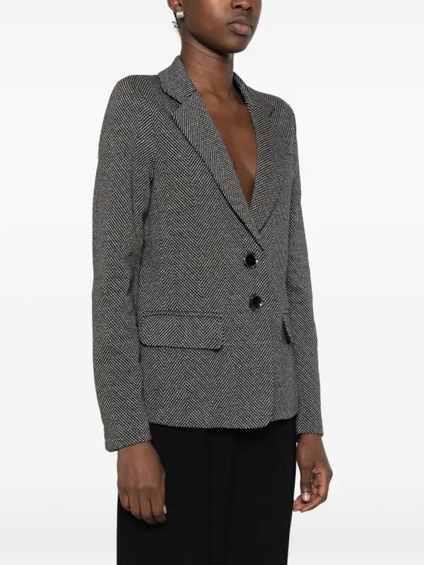Emporio Armani Cotton Single Breasted Jacket