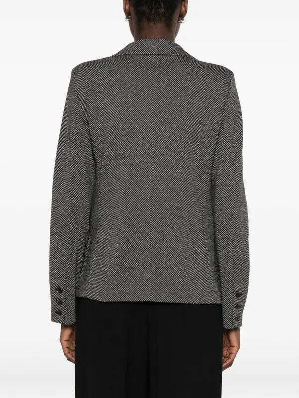 Emporio Armani Cotton Single Breasted Jacket