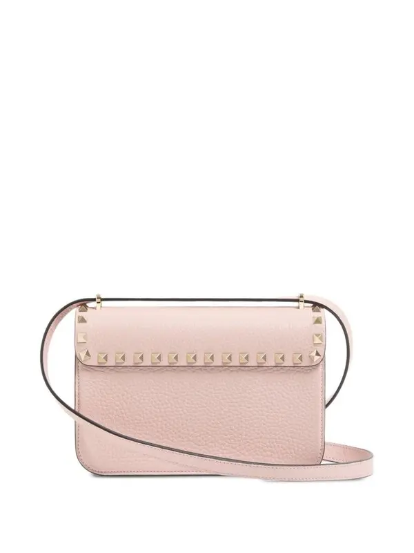 Valentino Garavani Rockstud Suede Leather Shoulder Bag