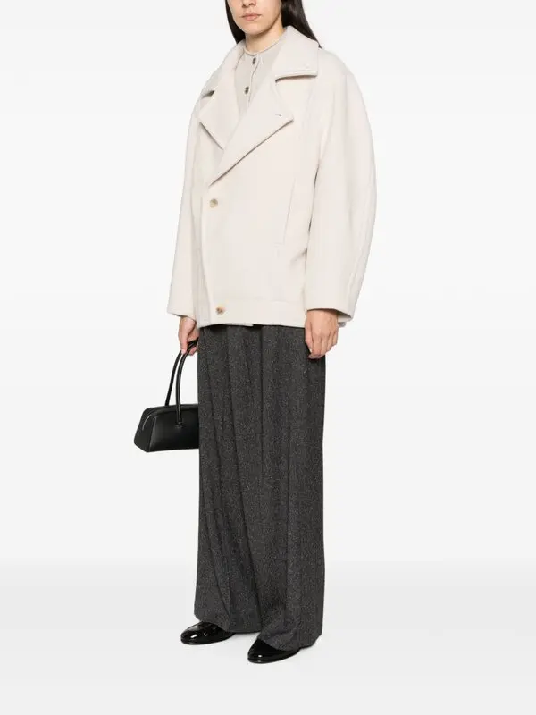SEMICOUTURE Kara Wool Coat - Beige