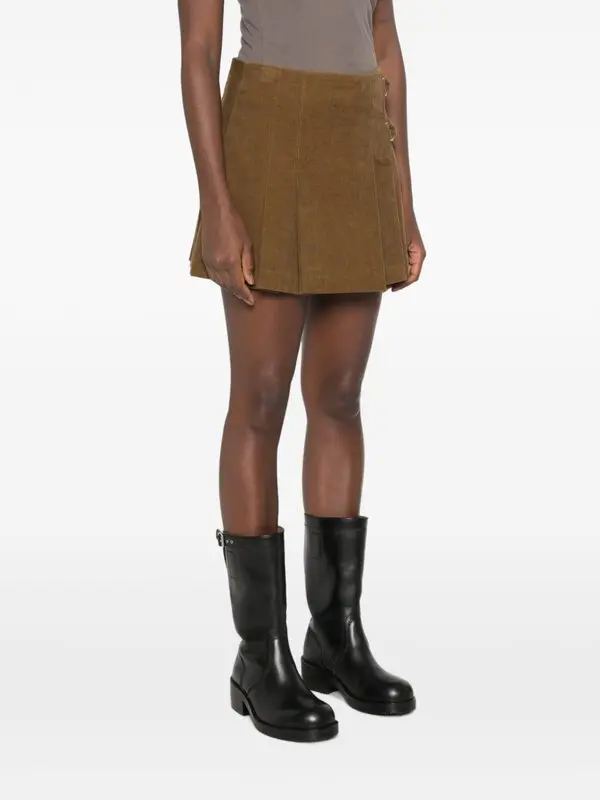 GOLDEN GOOSE Cotton Mini Skirt