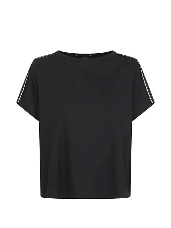 Fabiana Filippi Cotton T Shirt - Navy