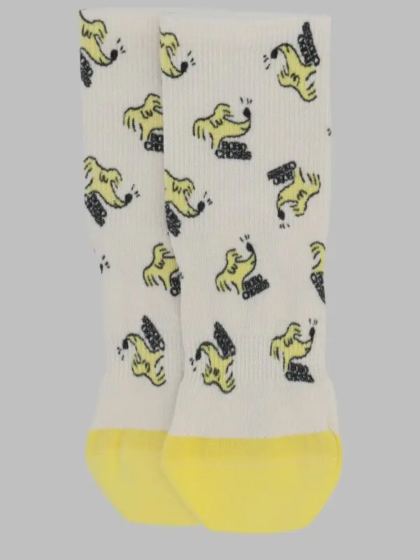 BOBO CHOSES Sniffy Dog All Over Long Socks