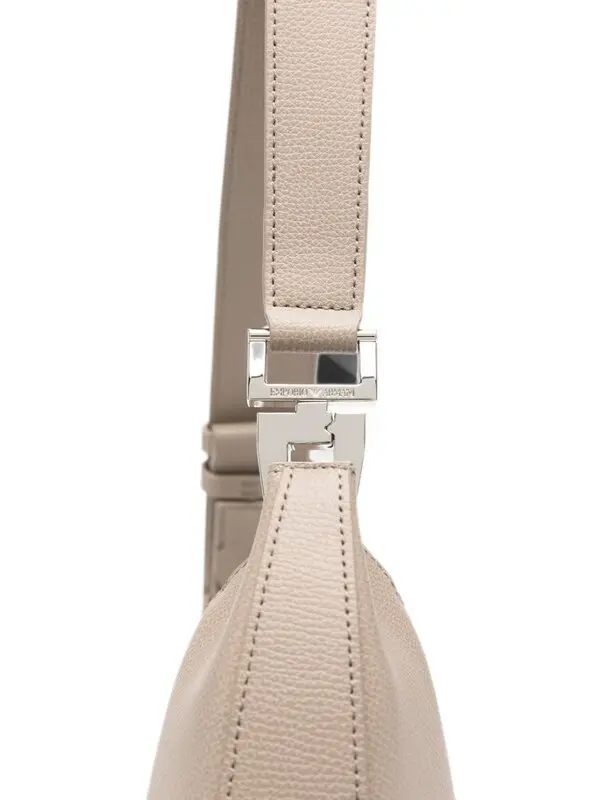 Emporio Armani Medium Leather Hobo Bag