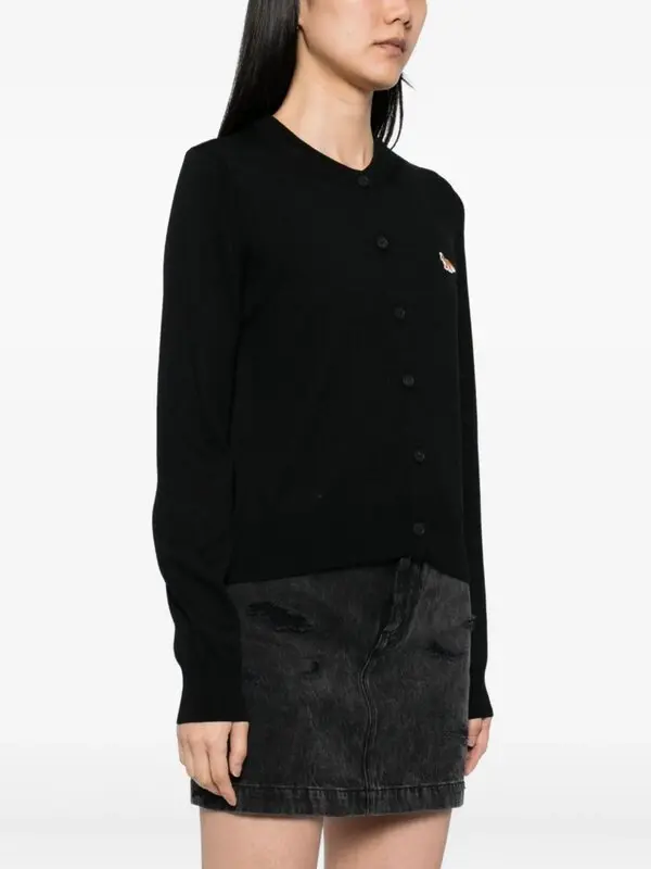 Maison Kitsuné Baby Fox Wool Cardigan