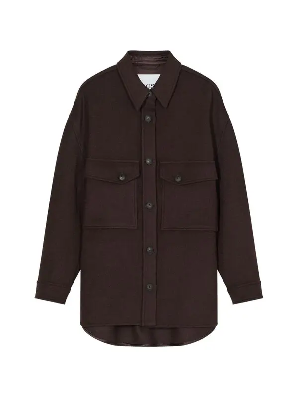 Closed Wool Blend Oversized Shirt