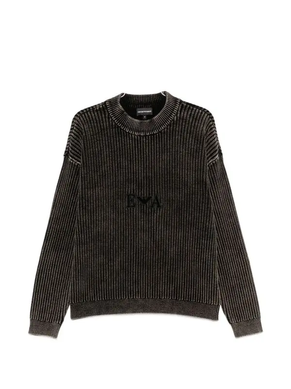 Emporio Armani Cotton Crewneck Sweater