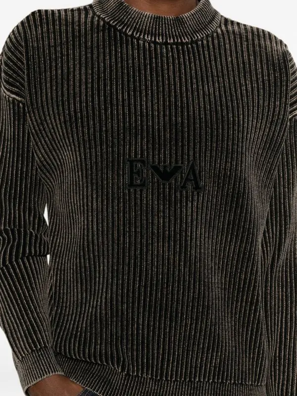 Emporio Armani Cotton Crewneck Sweater