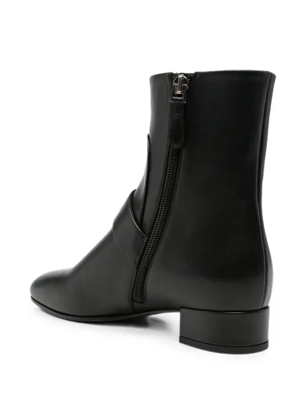 Emporio Armani Leather Boots