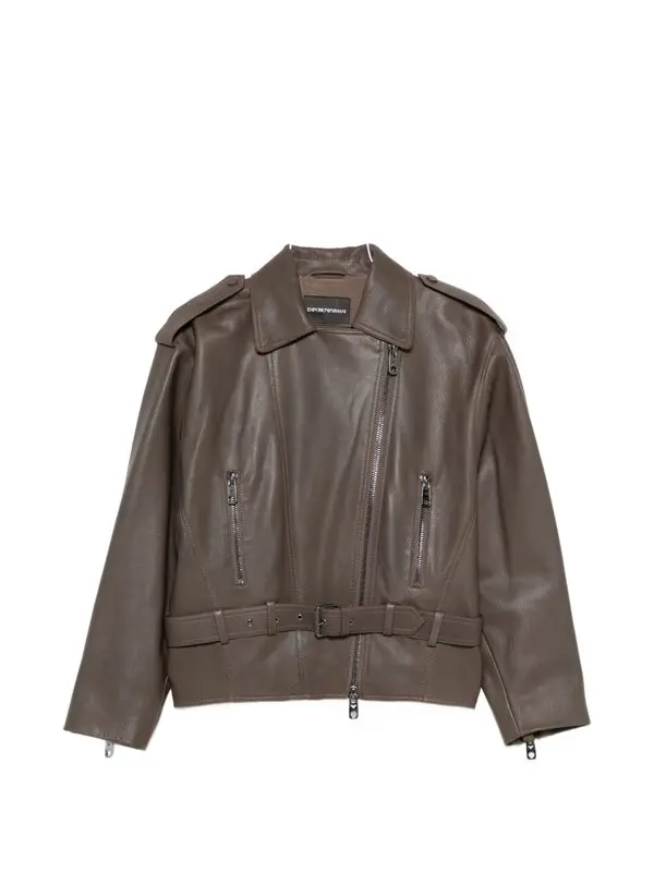 Emporio Armani Leather Jacket