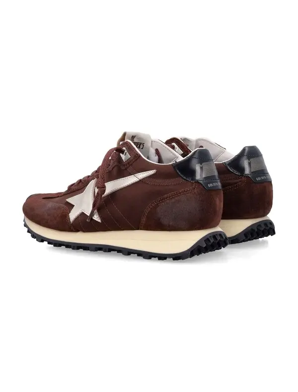 GOLDEN GOOSE Sneakers - Brown/platinum