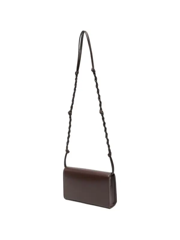 JIL SANDER Tangle Leather Wallet On Chain