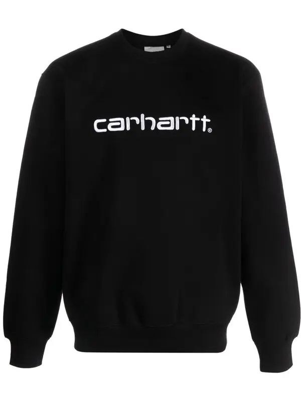 Carhartt Work In Progress Logo Cotton Sweatshirt
